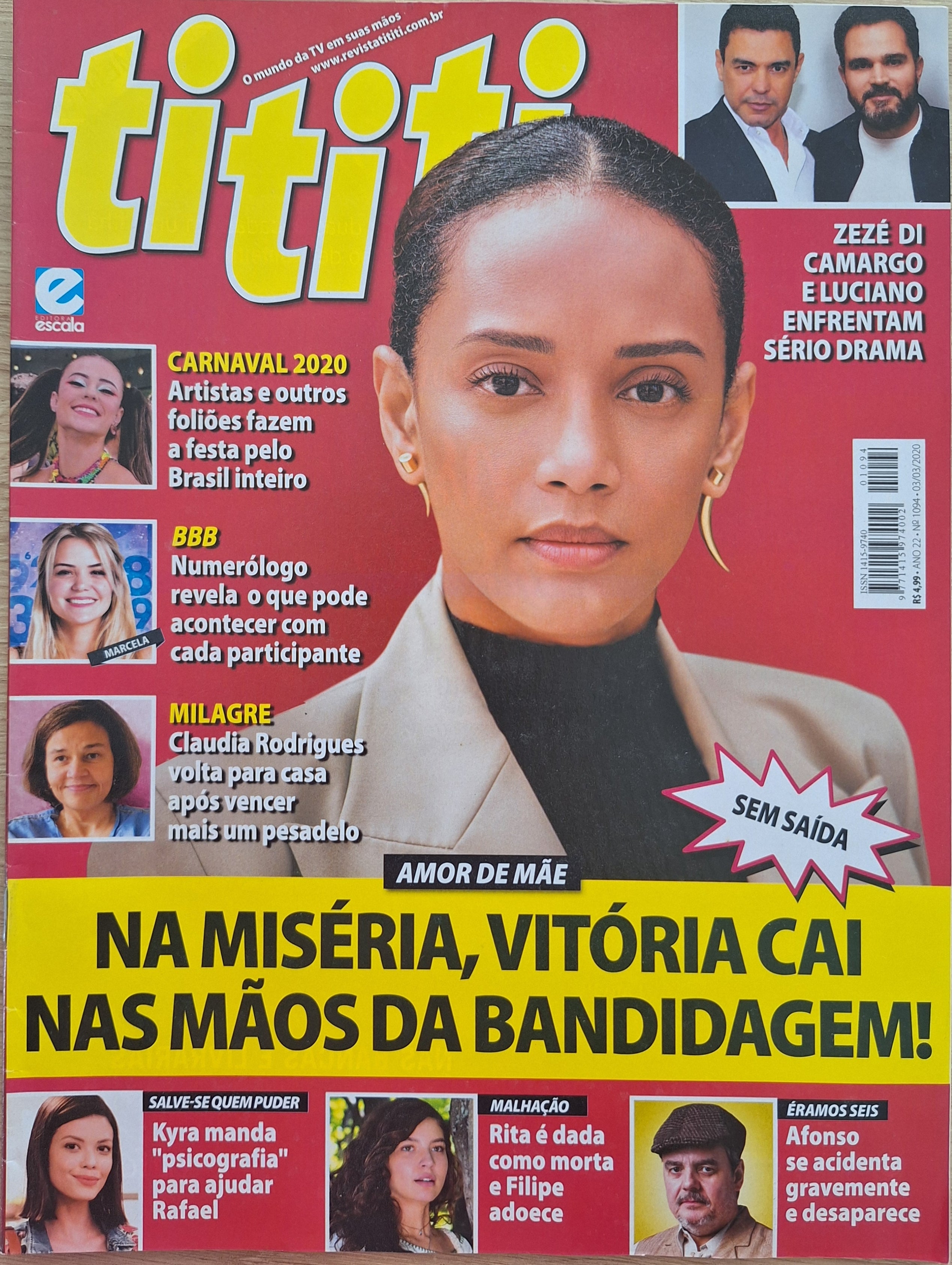 Revista Tititi 1094 (2020) – Janna Revistas e Discos