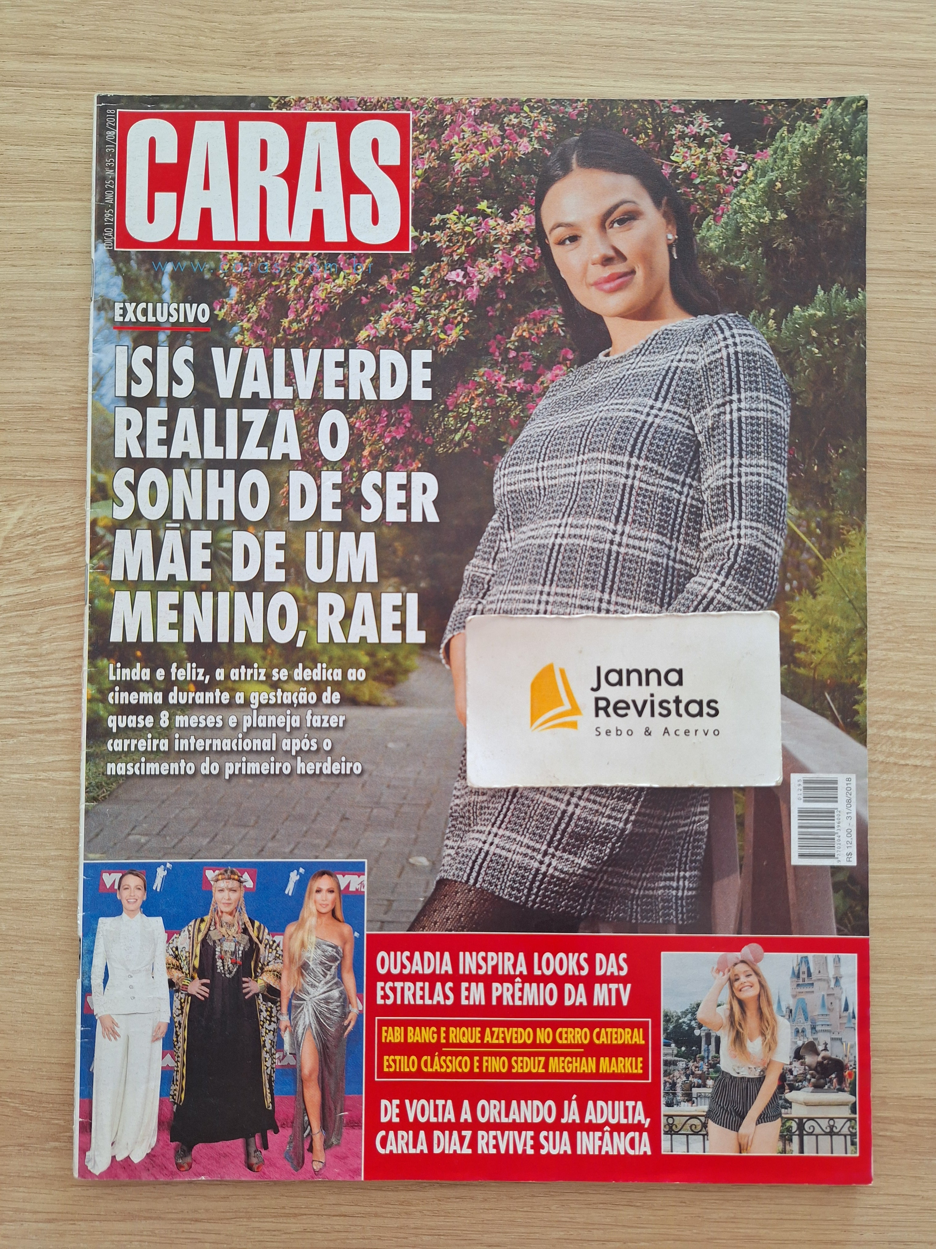 Revista Caras 1295 (2018) – Janna Revistas e Discos