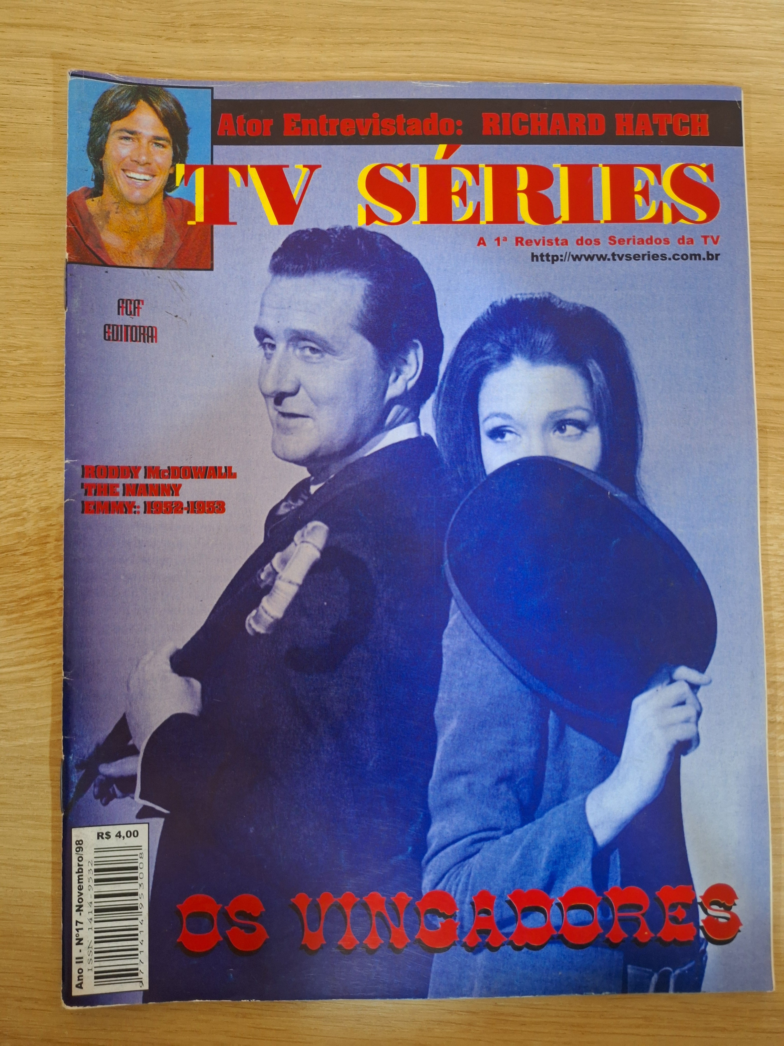 Revista Tv Séries 17 (1998) – Janna Revistas e Discos
