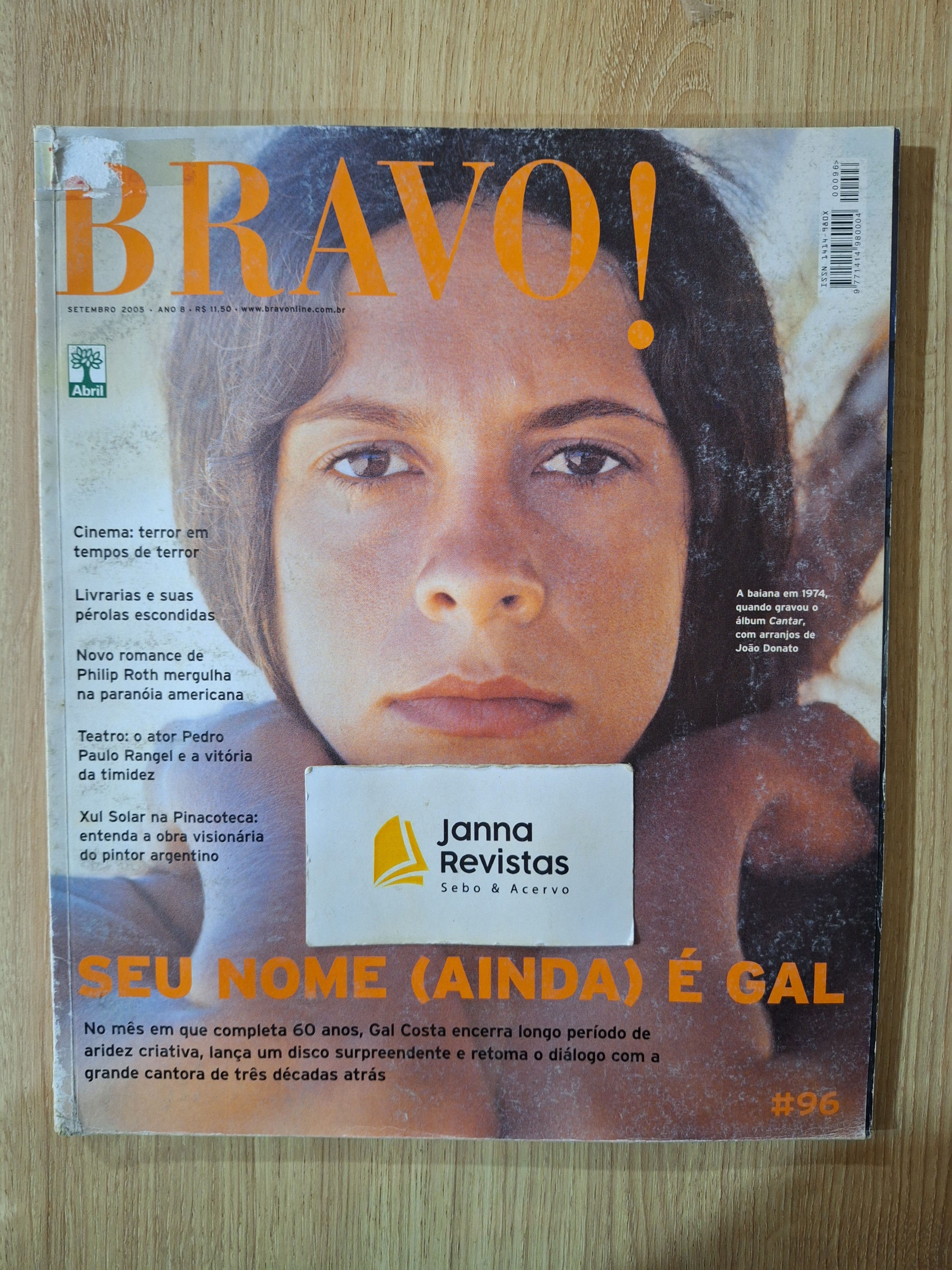Revista Bravo 96 – Janna Revistas e Discos