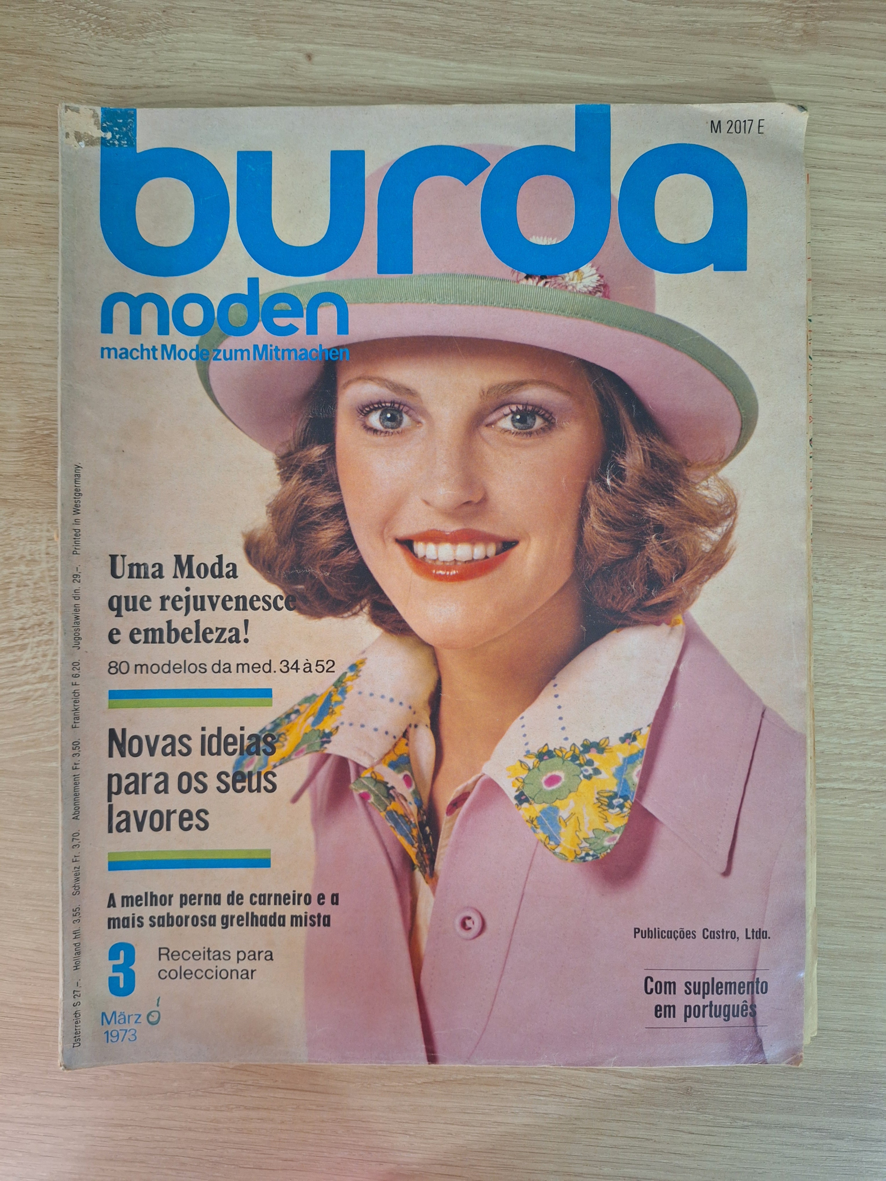 Revista Burda Nº 03 - Moda Anos 70 – Janna Revistas e Discos