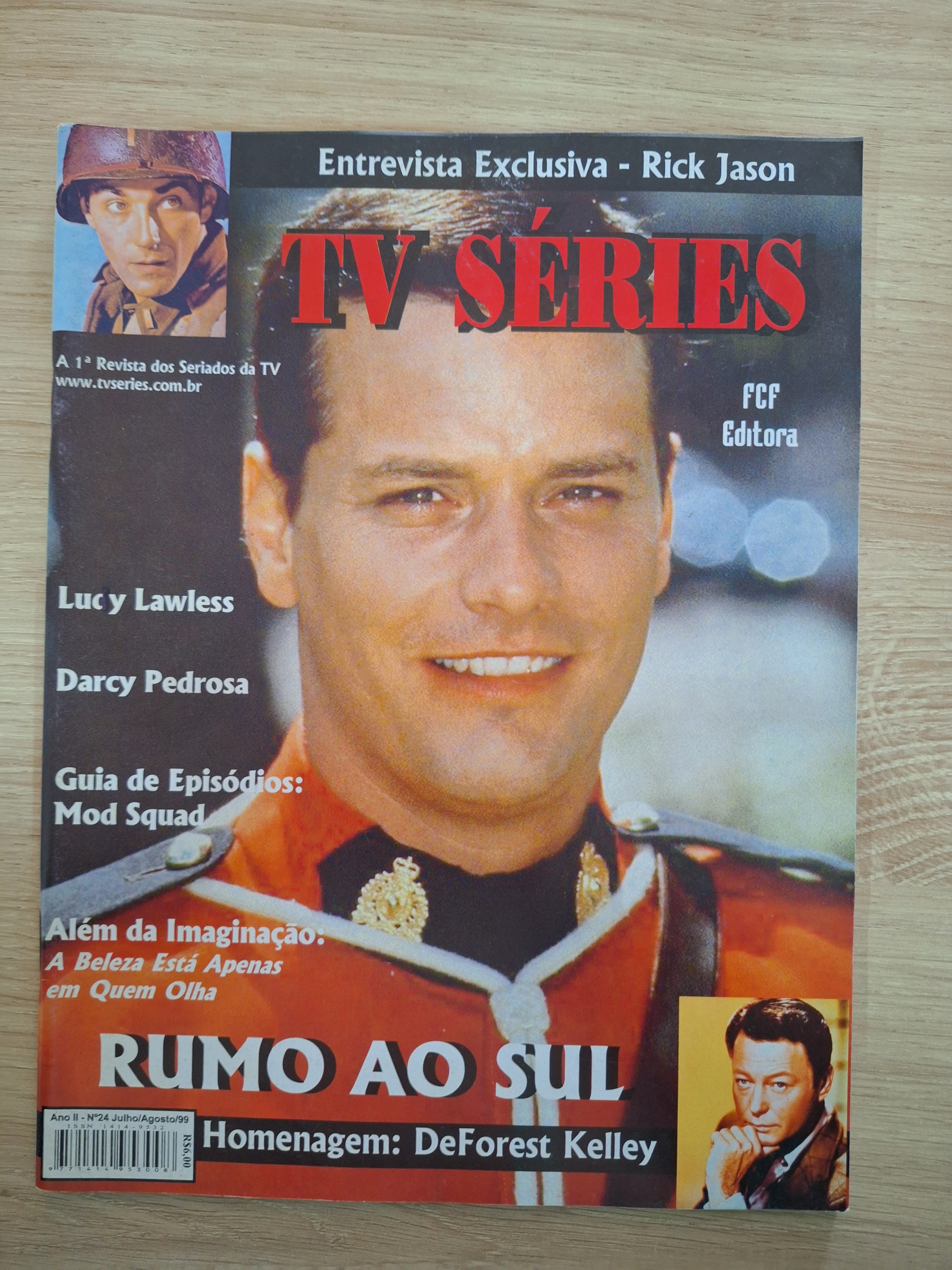 Revista Tv Séries 24 (1999) – Janna Revistas e Discos