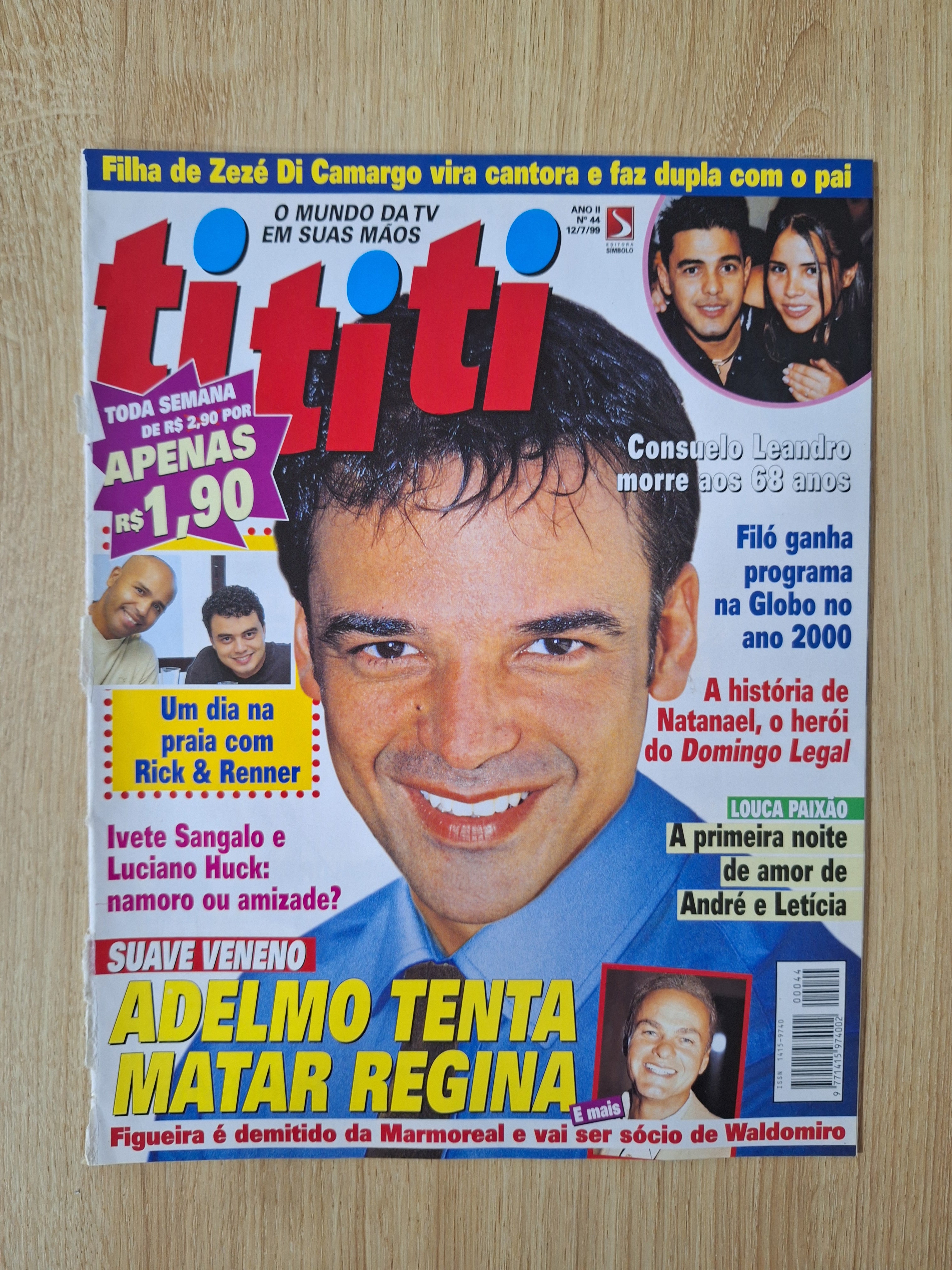 Revista Tititi 44 (1999) – Janna Revistas e Discos