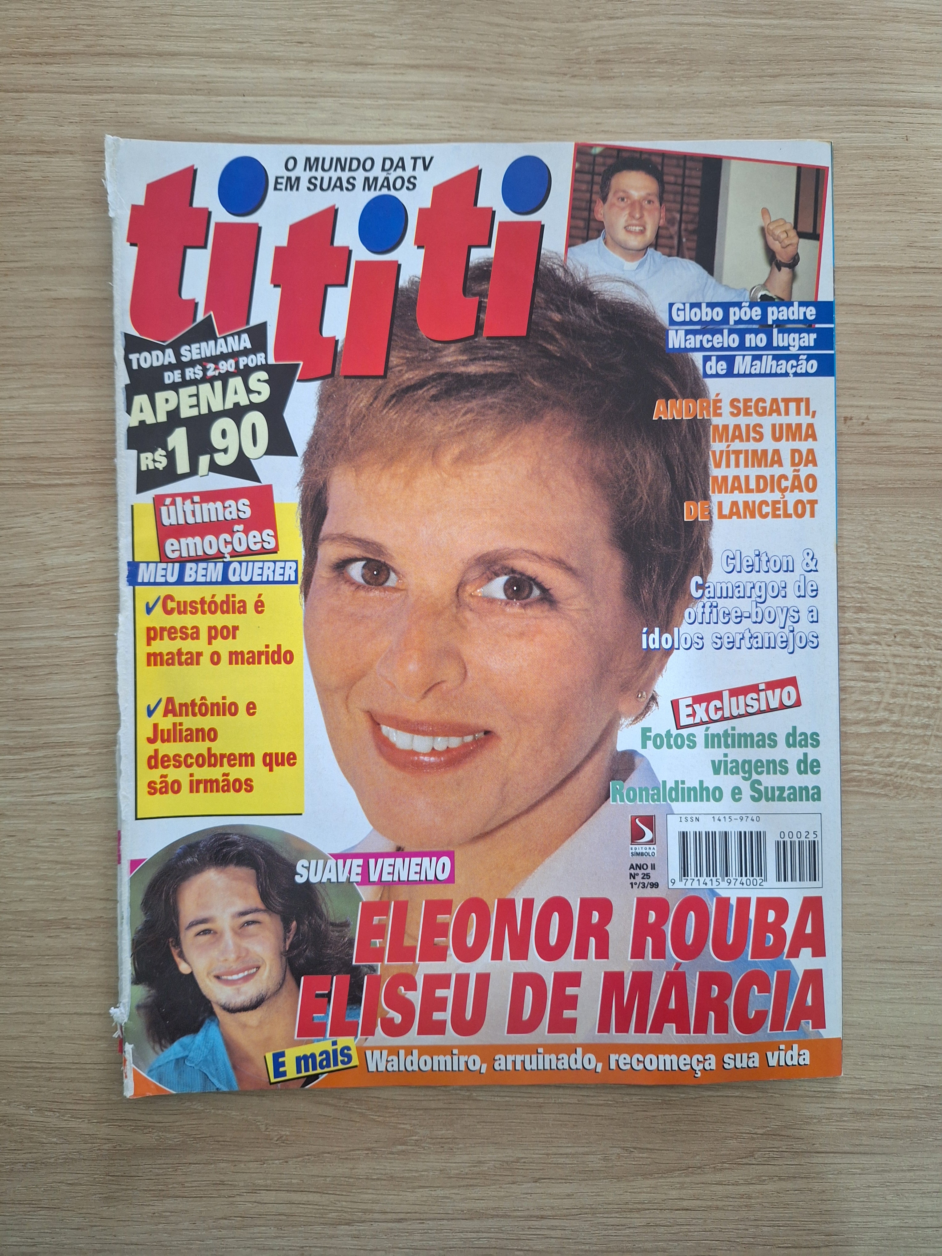 Revista Tititi 25 (1999) – Janna Revistas e Discos