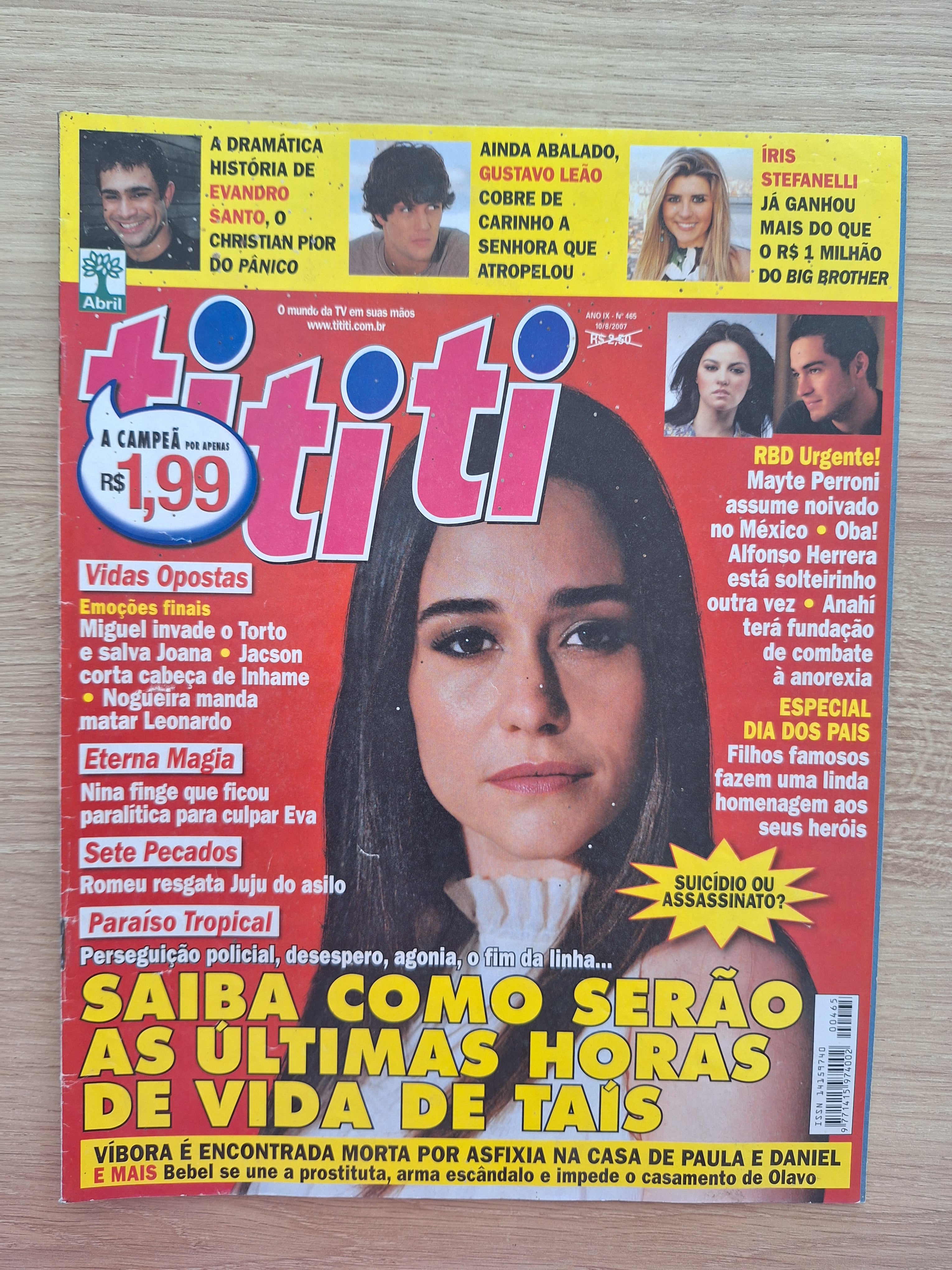 Revista Tititi 465 (2007) – Janna Revistas e Discos