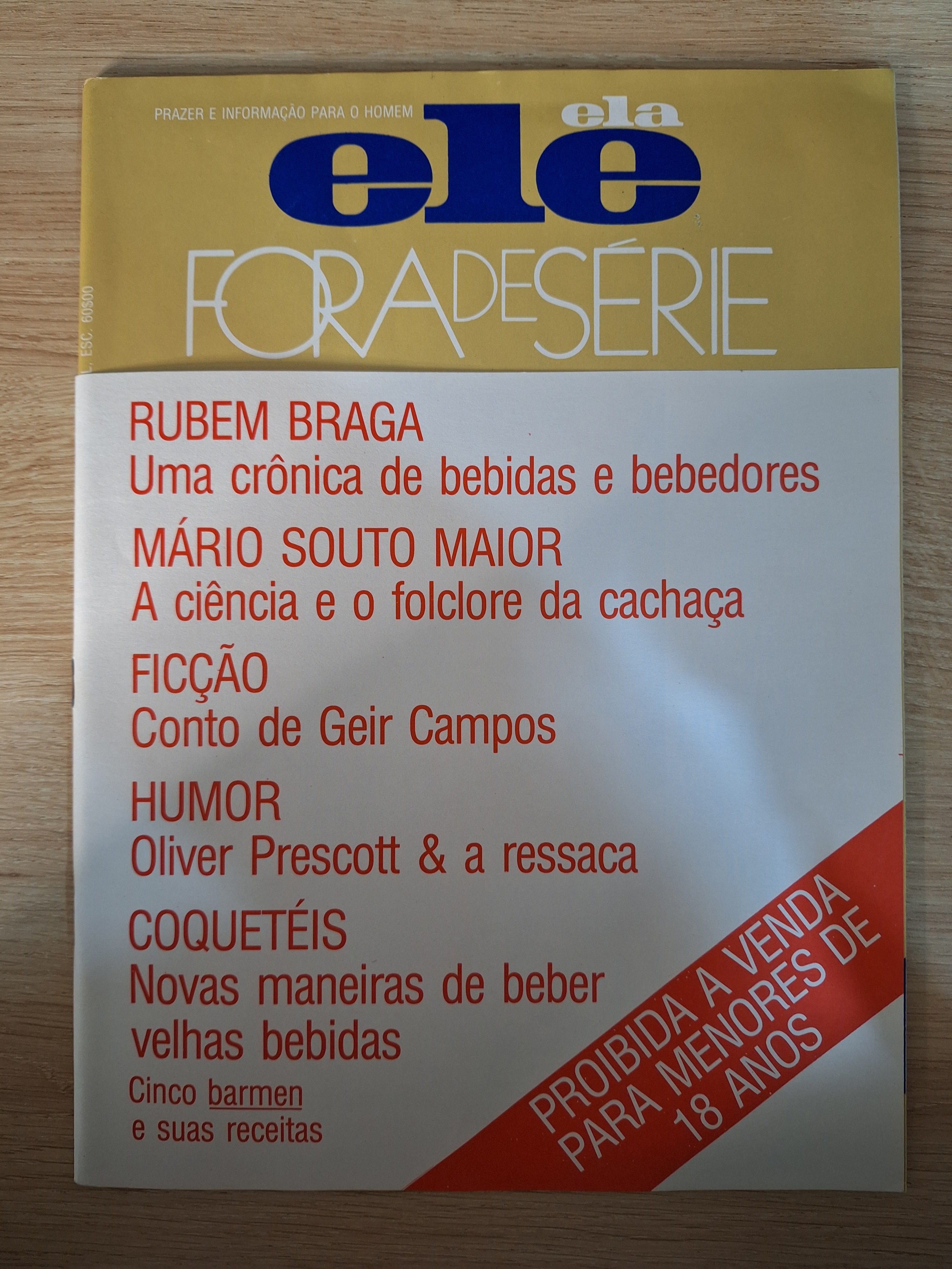 Revista Ele Ela Fora de Série – Janna Revistas e Discos