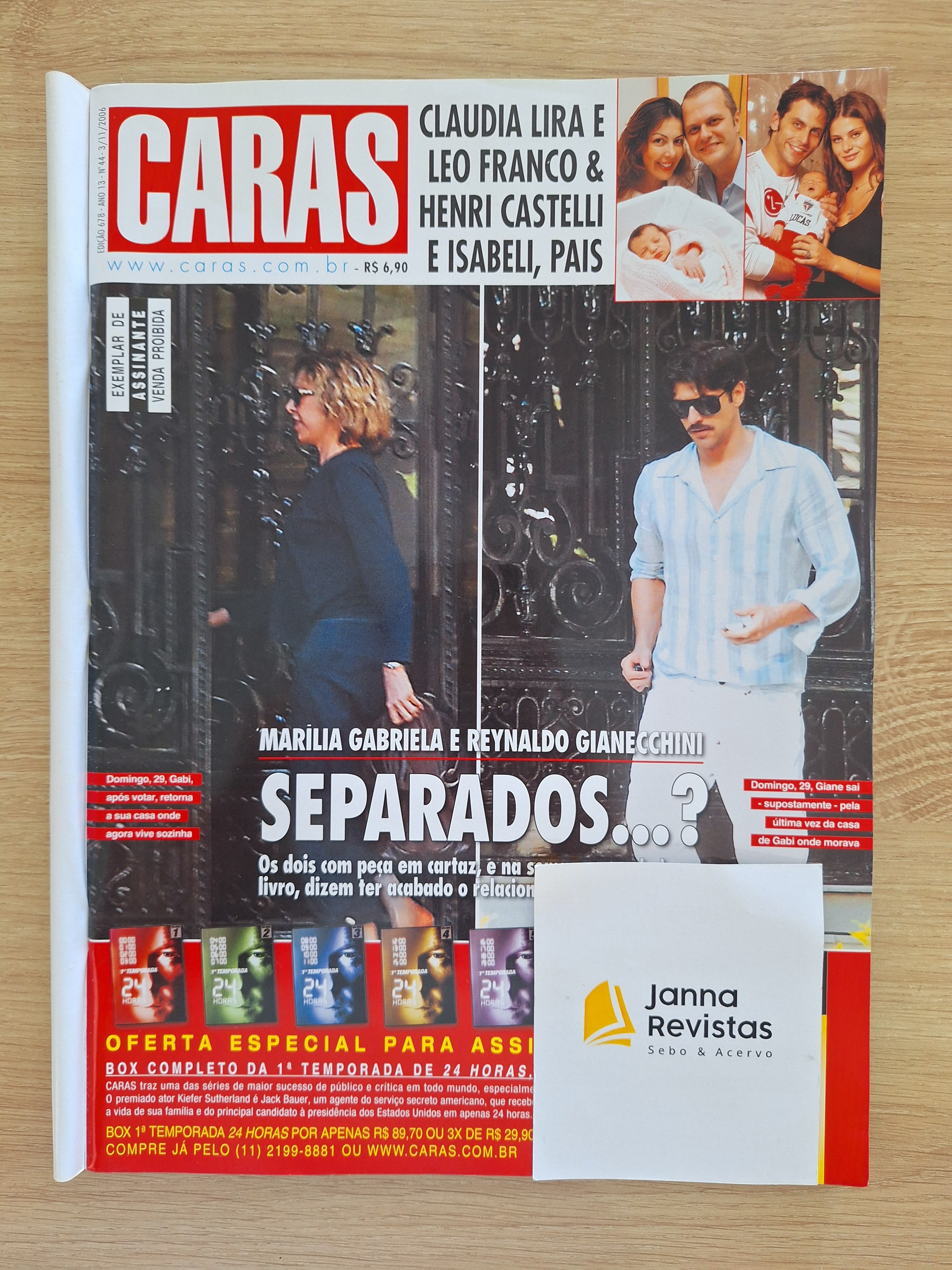 Revista Caras 678 (2006) – Janna Revistas e Discos