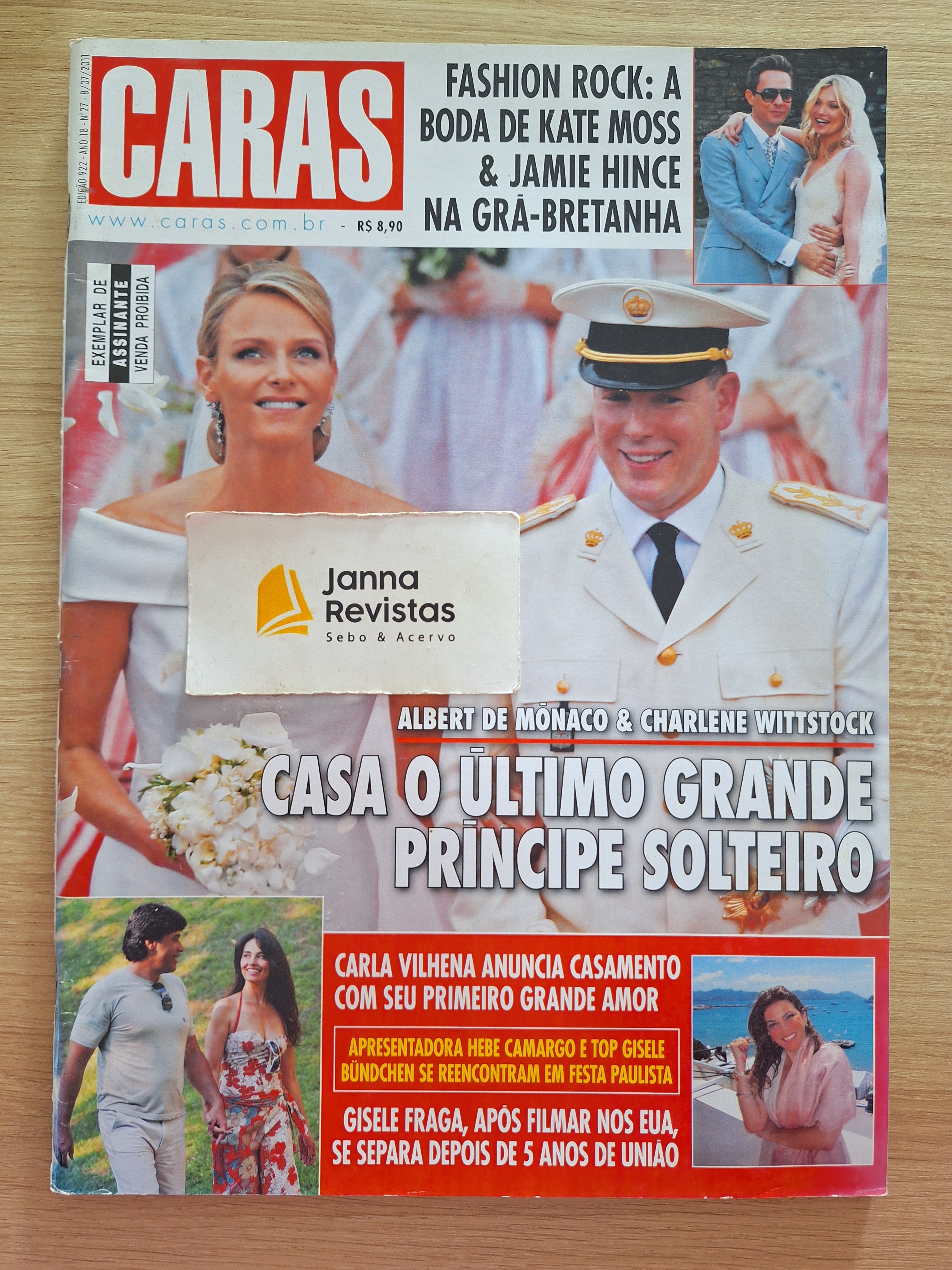Revista Caras 922 (2011) – Janna Revistas e Discos