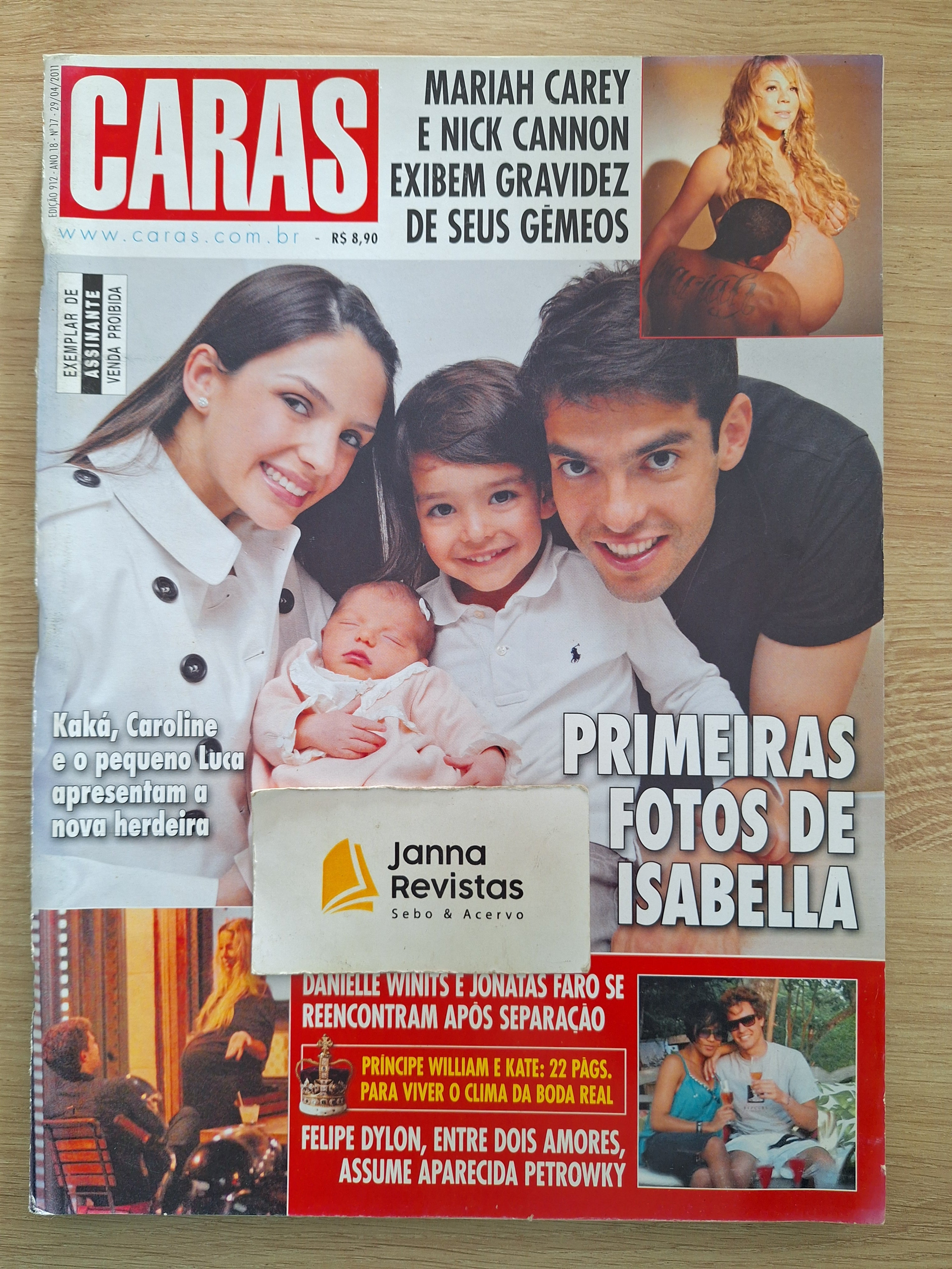 Revista Caras 912 (2011) – Janna Revistas e Discos