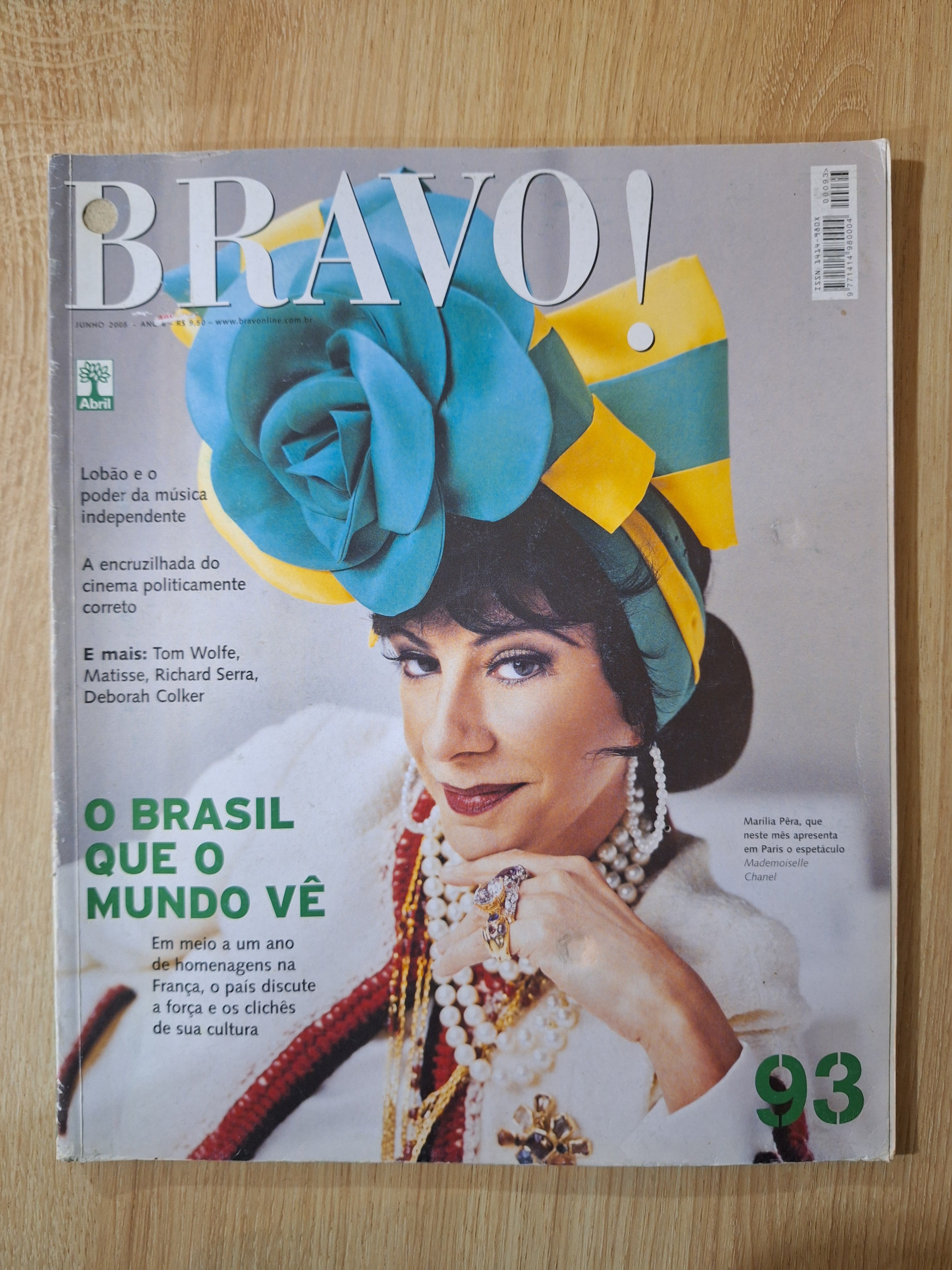 Revista Bravo 93 (2005) – Janna Revistas e Discos