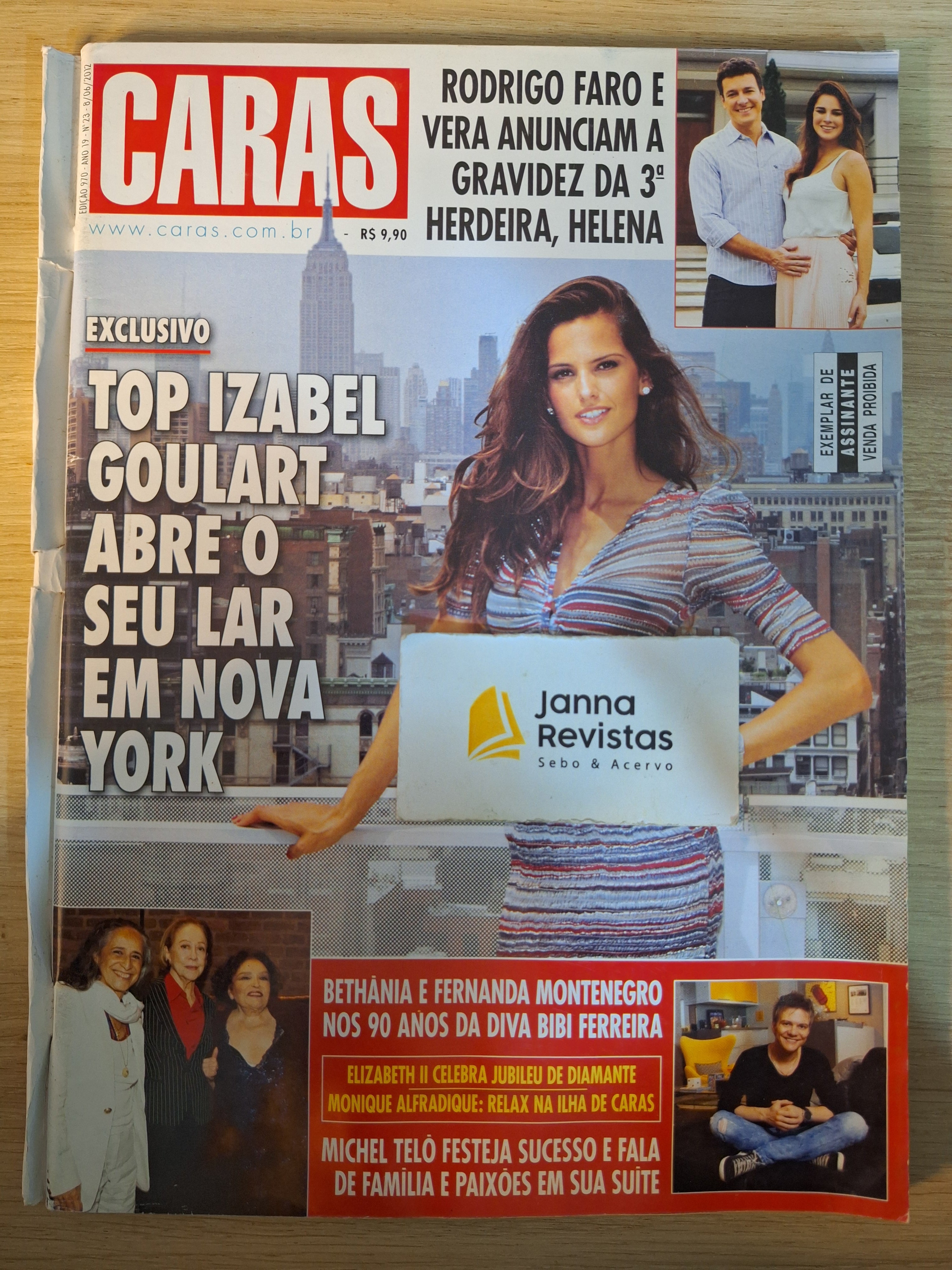 Revista Caras 970 (2012) – Janna Revistas e Discos