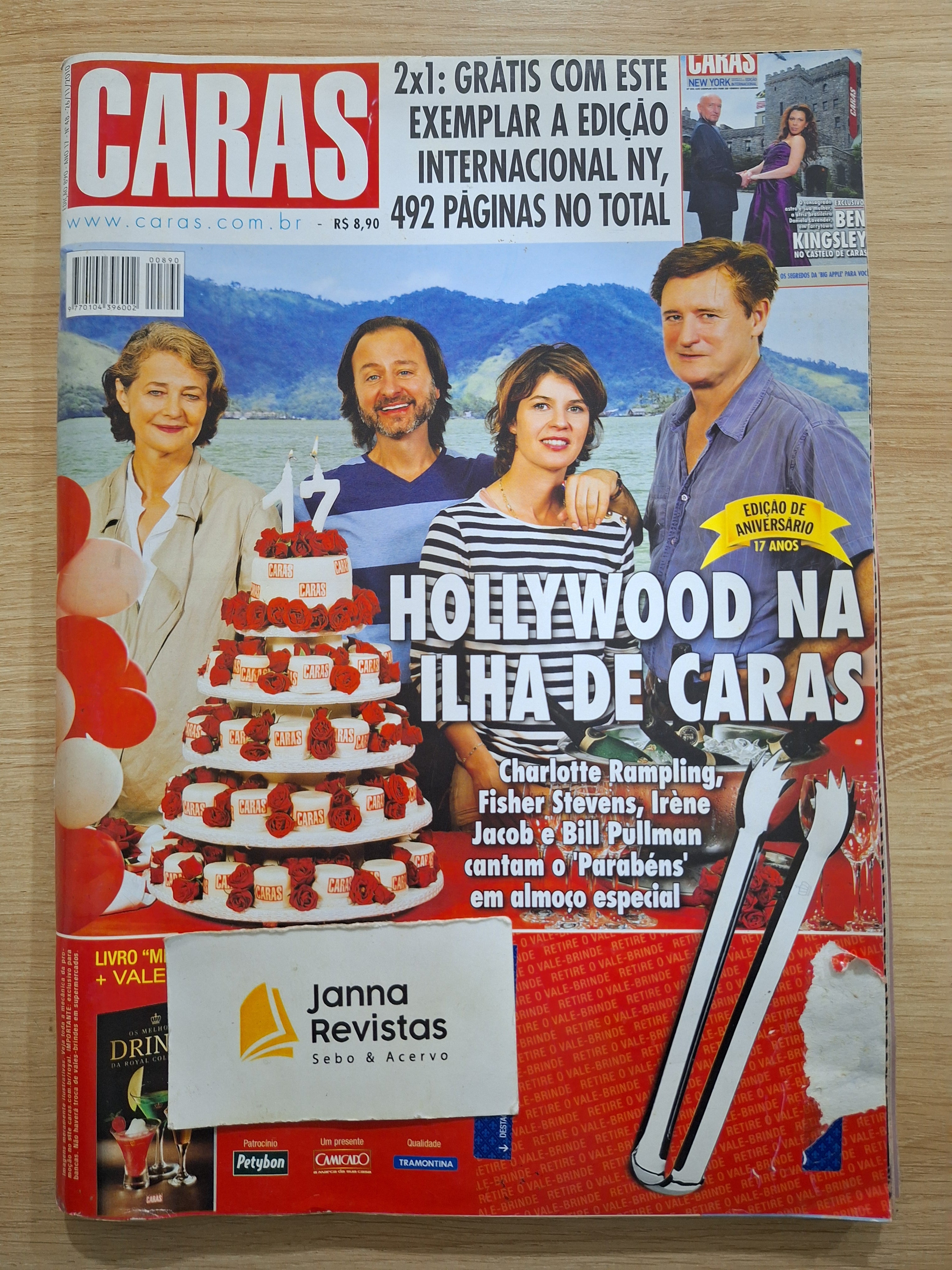 Revista Caras 890 (2010) – Janna Revistas e Discos