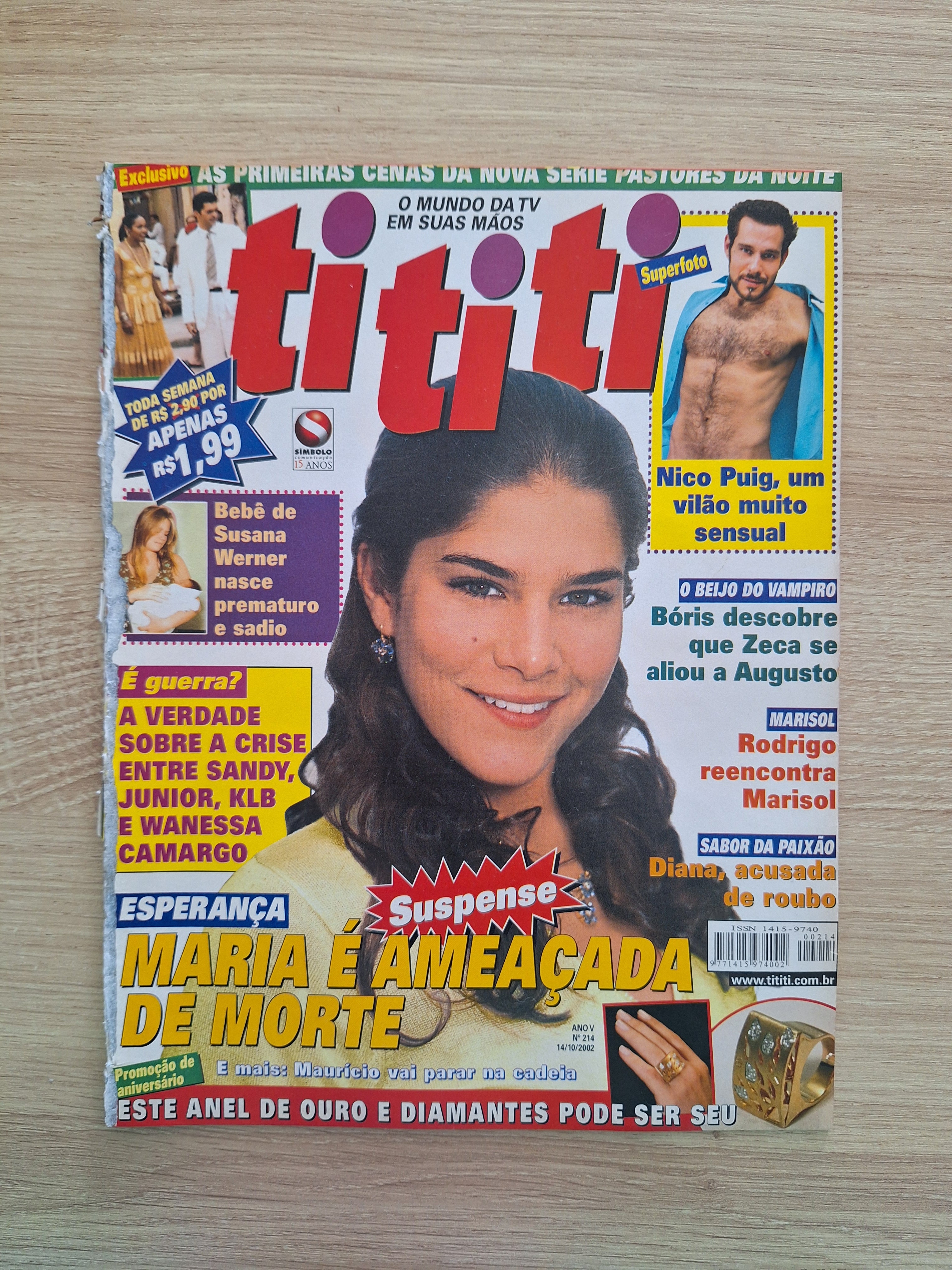 Revista Tititi 214 (2002) – Janna Revistas e Discos