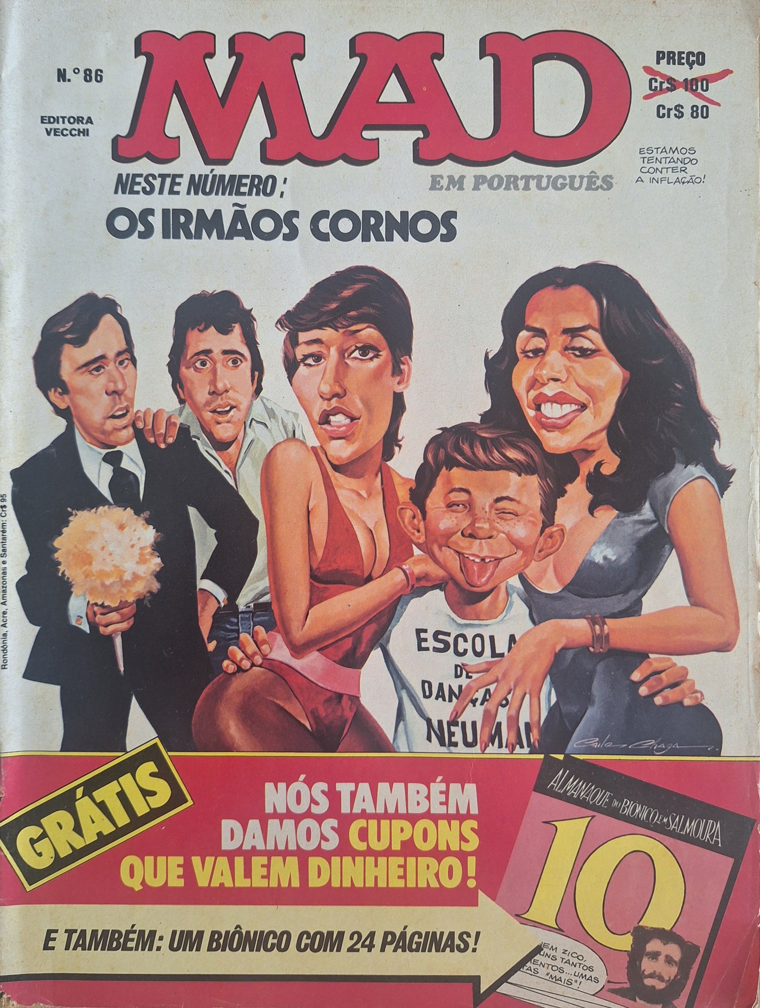 Revista Mad 86 (1981) – Janna Revistas e Discos