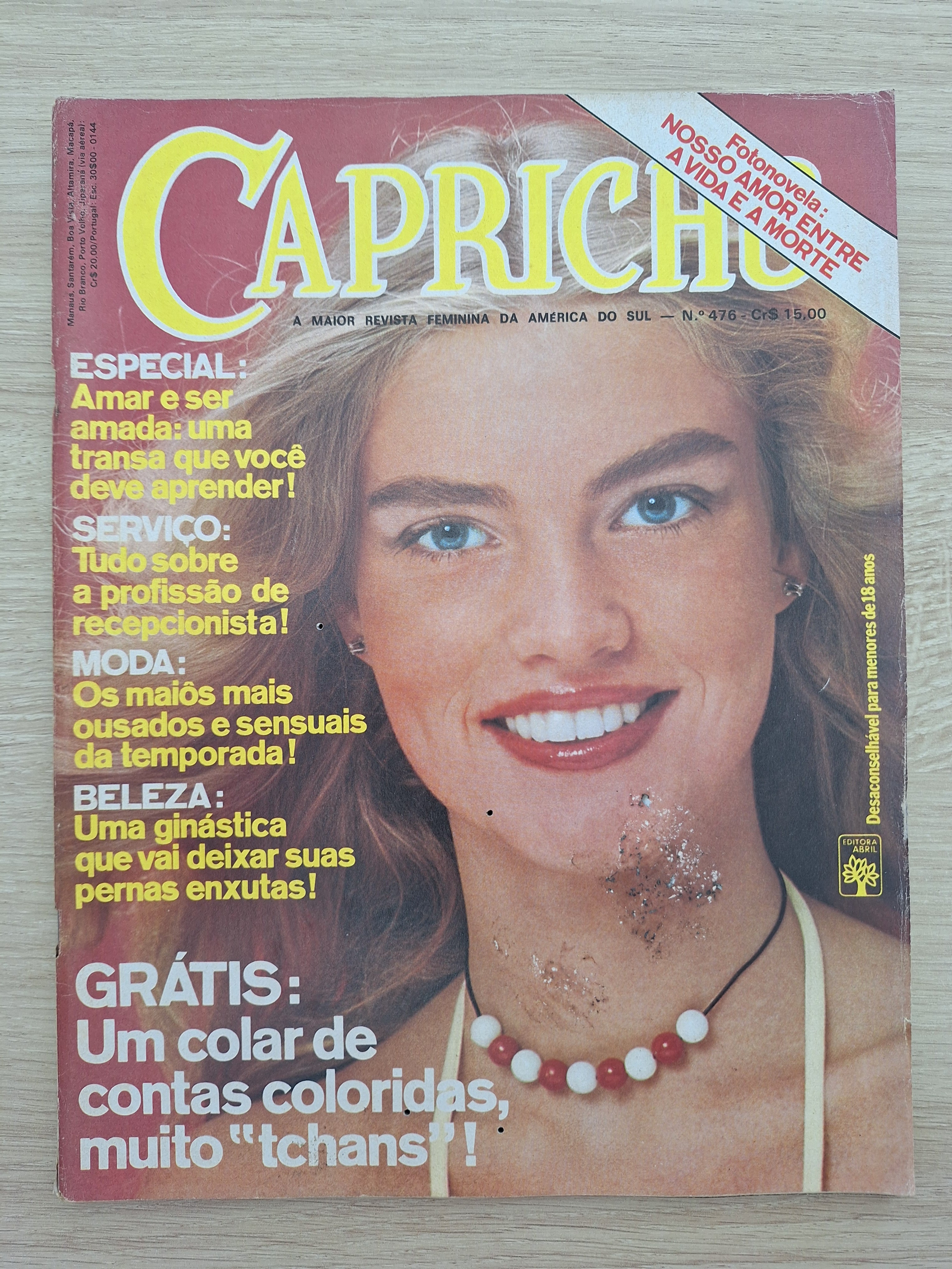 Revista Capricho 476 – Janna Revistas e Discos