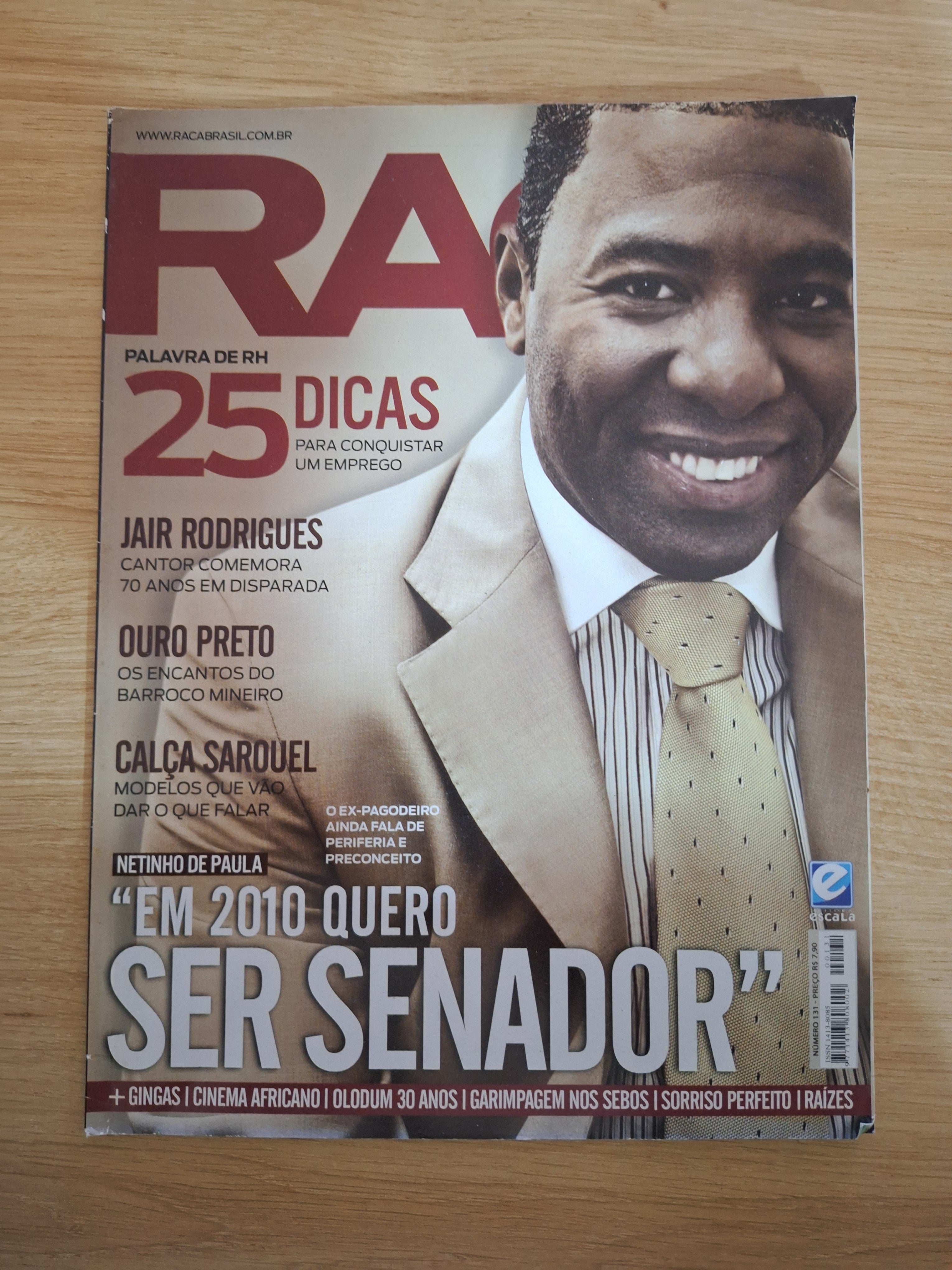 Revista Raça Brasil 131 – Janna Revistas e Discos